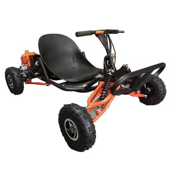 Quality Fuel-Powered Fun Aotong Motor's 63cc Go Kart Dune Buggy with Chain Drive Transmission for sale