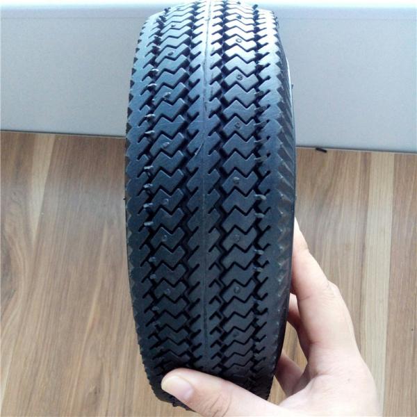 Quality 350-4 10 Inch Solid Rubber Wheels Plastic Rim for sale