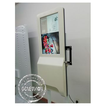 Quality Advertising Wifi Digital Signage Android Touch Screen Hand Sanitizer Kiosk for sale