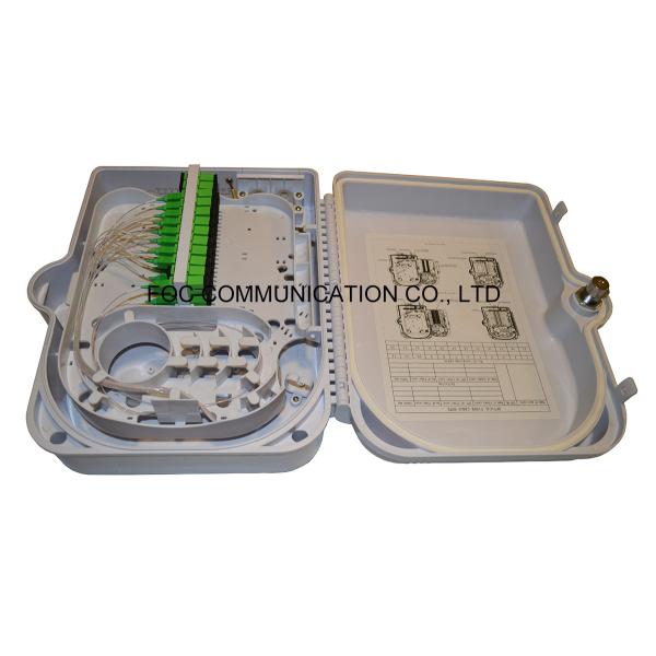 Quality Fiber Optical Termination Box 24 Core Fiber Optic Patch Panel For Mini Tube Type for sale