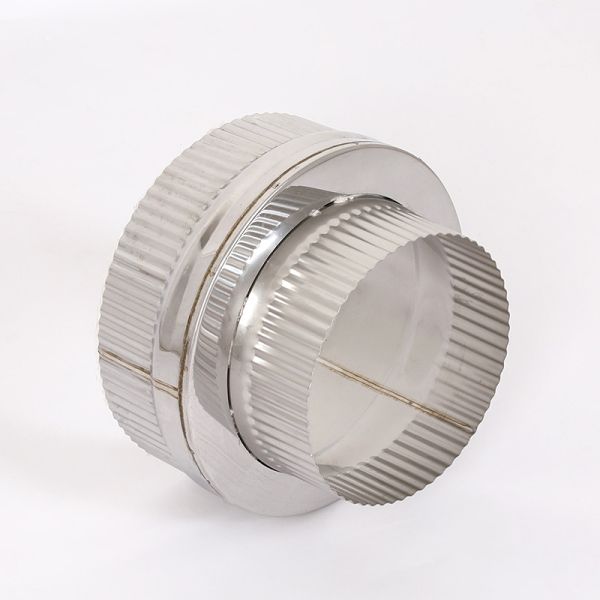 Quality Weatherproof 12 Double Wall Chimney Pipe Fully Sealed Components High Density for sale