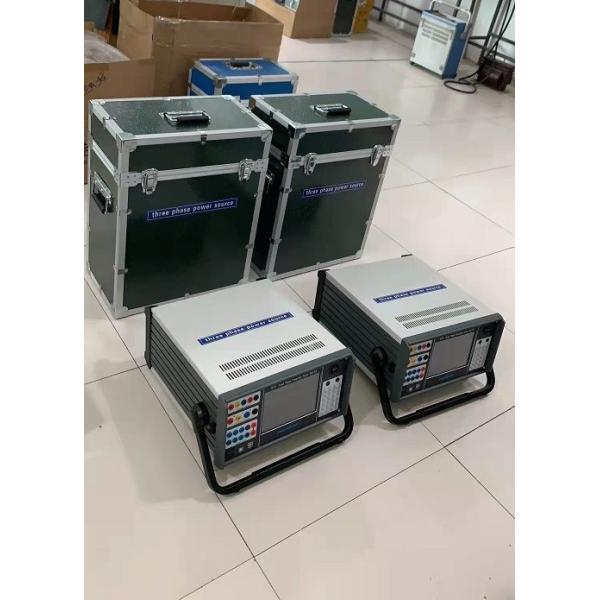 Quality In Built PC Four Phase Three Phase Protection Relay Test Equipment LCD Display for sale