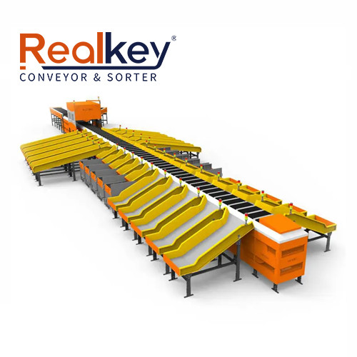 Quality Professional Loop Cross Belt Sorter High Accuracy In Warehousing for sale