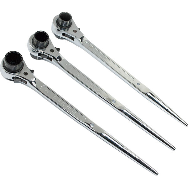 Quality Single Side 17mm 22mm Tail Tip Ratchet Socket Wrench for sale