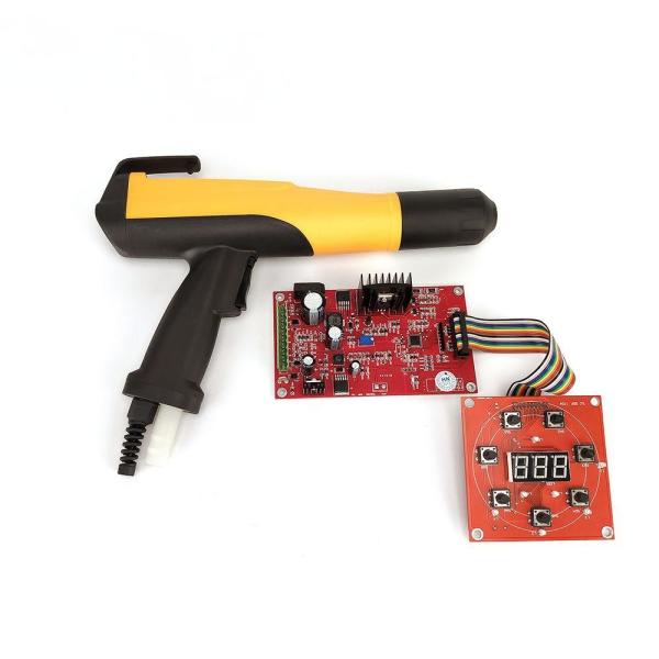 Quality Manual Powder Coating Gun With Circuit Boards For Electrostatic Spraying for sale