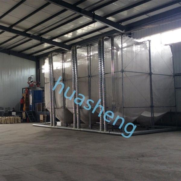 Quality 225.000kg Package Gross Weight EPS Foam Machine Storage Silo with 12 Hour Aging for sale