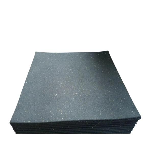 Quality Red Outdoor Rubber Floor 1000X1000mm Square Gym Mats Anti Slip for sale