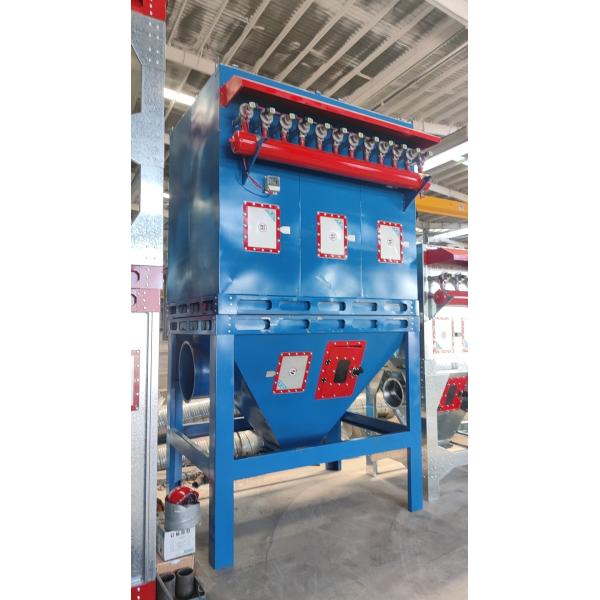 Quality Efficiency Industrial Pulse Bag Dust Collector With Textile / Non Woven Felt Bags for sale