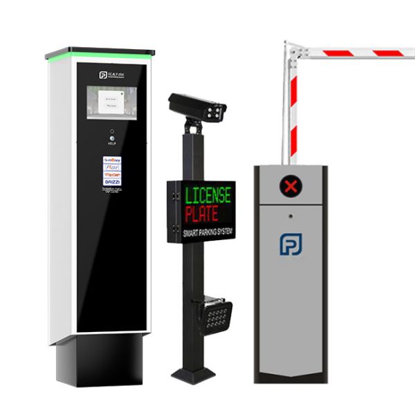 Quality Self Service Parking Fee Machine For Indonesia LPR Solution Parking Ticket for sale