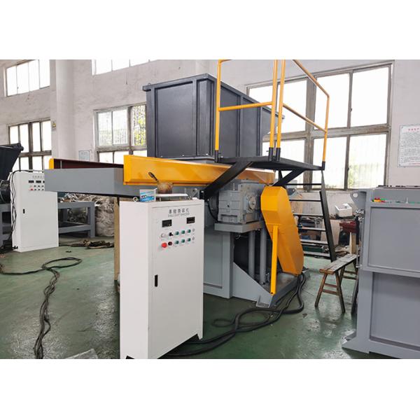 Quality Waste One Shaft 110kw Plastic Shredder Machine With D2 Blades for sale