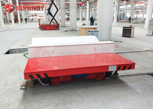 Quality Factory V-Deck Frame Electric Coil Moving Trolley for sale