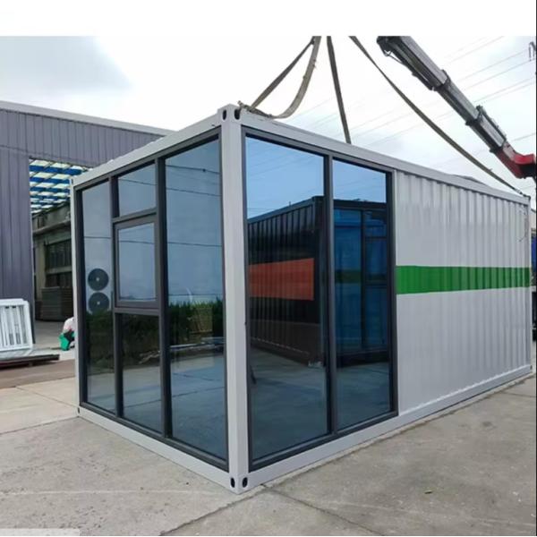 Quality Warehouse Flat Pack Container Homes With Light Steel Structure Easy Install for sale