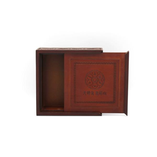 Quality Wooden Box with Slide Top for sale