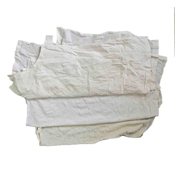 Quality General Cleaning White 35*55cm 10kg/Bale Clothing Rags for sale