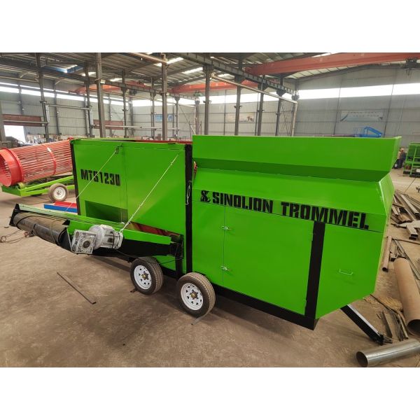 Quality Drum Rotary Sieve Sifter for Compost Screener Topsoil Worm Fertilizer Mini for sale