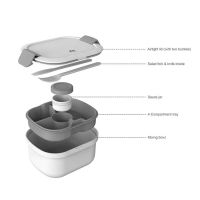 Quality Large Capacity Plastic Salad Bowl The Trend for OEM ODM Bento Lunch for sale