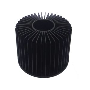 Quality Practical Industrial Circular Heat Sink , Electronic Devices Round LED Heatsink for sale