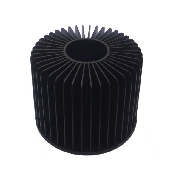 Quality Practical Industrial Circular Heat Sink , Electronic Devices Round LED Heatsink for sale