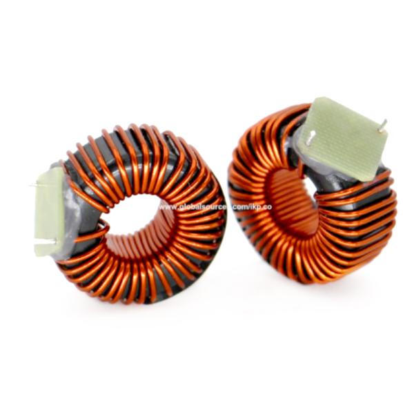 Quality IKP Designed 47uH Fixed Vertical Sendust Core Differential Mode Power Choke for sale