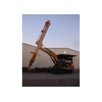 Quality Telescopic Arm For Caterpillar CAT336D Big Excavator With 1.4m3 Clamshell Bucket for sale