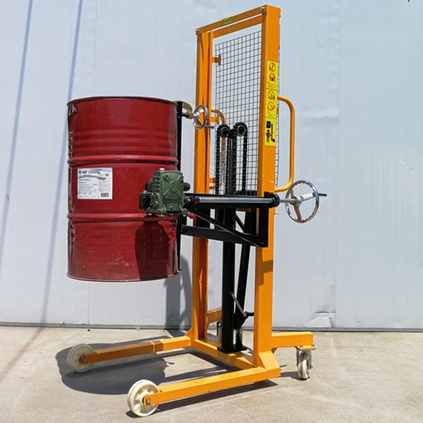 Quality 1400mm Steel 55 Gallon Drum Lifter Rotator Loading Equipment for sale