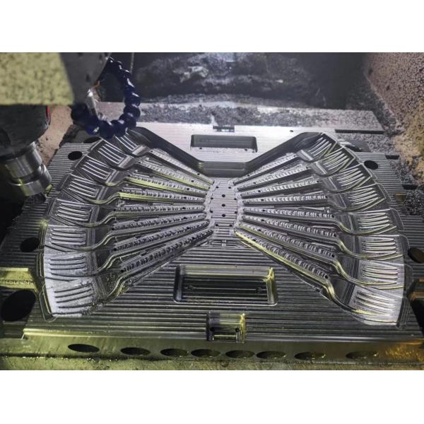 Quality High speed Disposable knife Mould with Hot-Runner For PP/PS 64cavity for sale