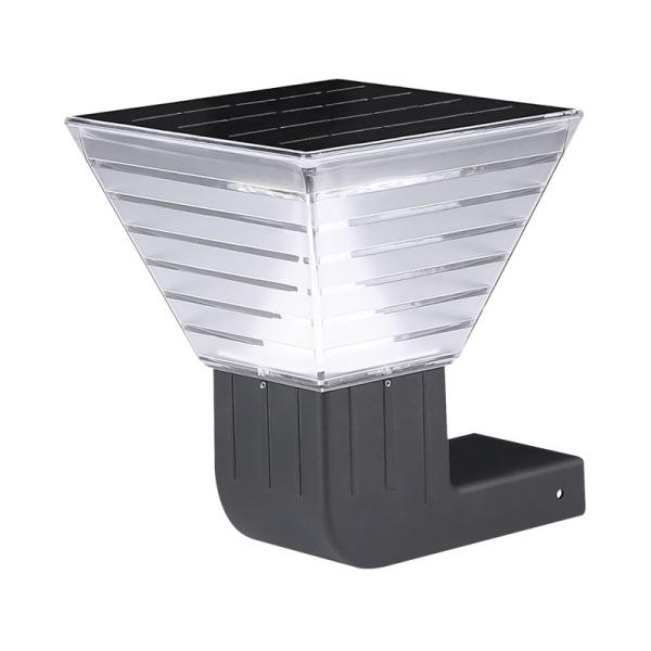 Quality Exterior Modern Waterproof Solar Wall Light Hotel Garden Led Ip65 Solar Wall Lamp for sale