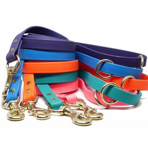 Quality 6 Foot Length Waterproof Dog Leash , Weatherproof Dog Training Lead Colorful for sale