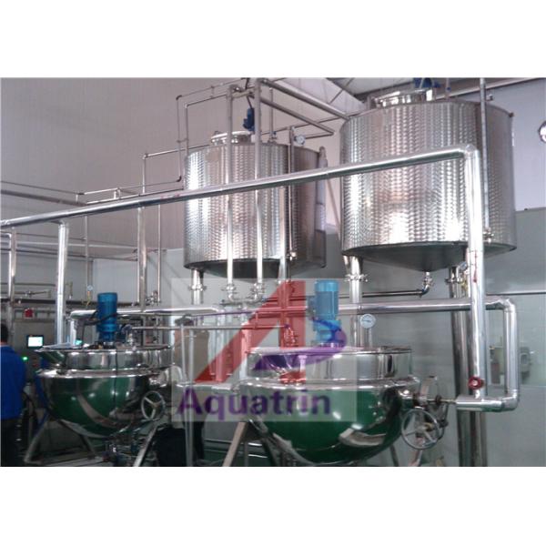 Quality Height 300mm 3kw Beverage Filling Machine For Hot Juice for sale