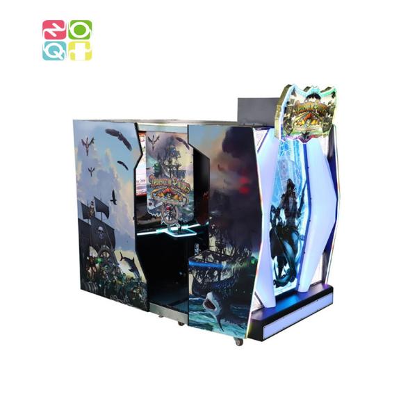 Quality 55" Lcd Coin Operated Arcade Machine With Pirates Theme for sale
