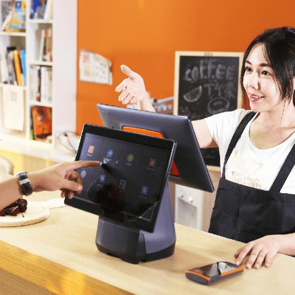 Quality Android 9 Digital Cash Register 15.6" Touch Screen Sunmi T2S for Restaurant for sale