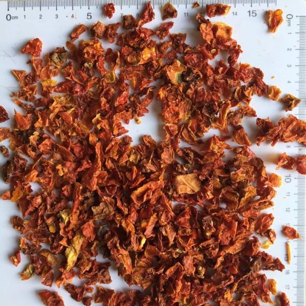 Quality 9x9mm Air Dried Tomatoes / Dried Cherry Tomatoes Environment Friendly for sale