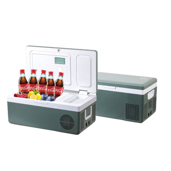 Quality Car Fridge Portable Freezer 202 15l Car Refrigerator Compressor Mini Refrigerator for sale