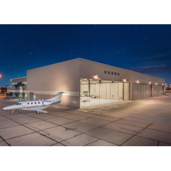 Quality Modern Prefab Steel Structure Building Prefabricated Houses Aircraft Hangar for sale