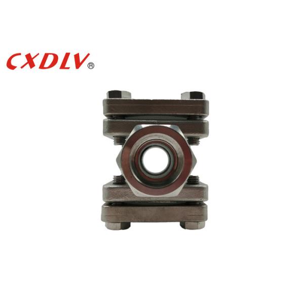 Quality Investment Casting Sight Glass Flow Indicator Screw Ends for sale