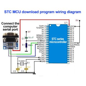 Quality 5.5V MAX3232 MAX232 Module RS232 To TTL Serial Port Converter DB9 Connector for sale