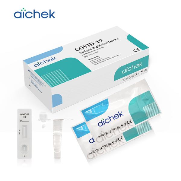 Quality 15 Min COVID19 Rapid Test Kit ISO13485 Rapid Antigen Self Test Kit for sale