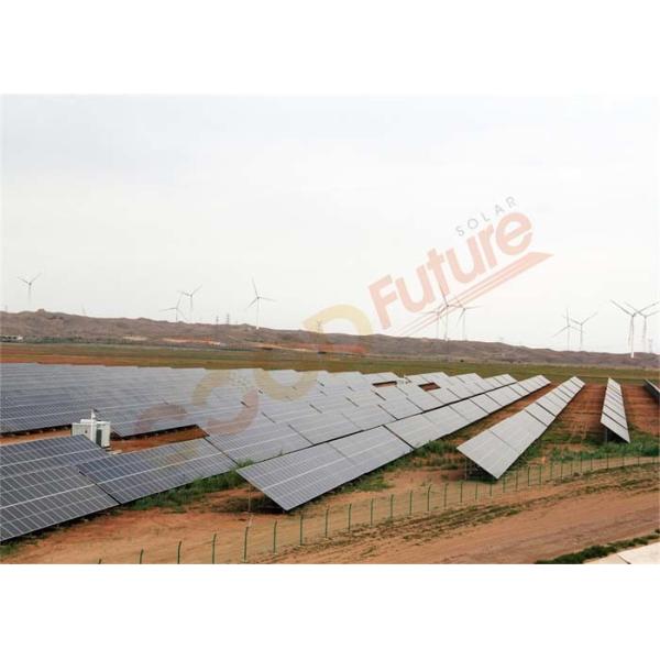 Quality HWL SGS Single Axis Solar Tracking System 1500V Pre Galvanized for sale