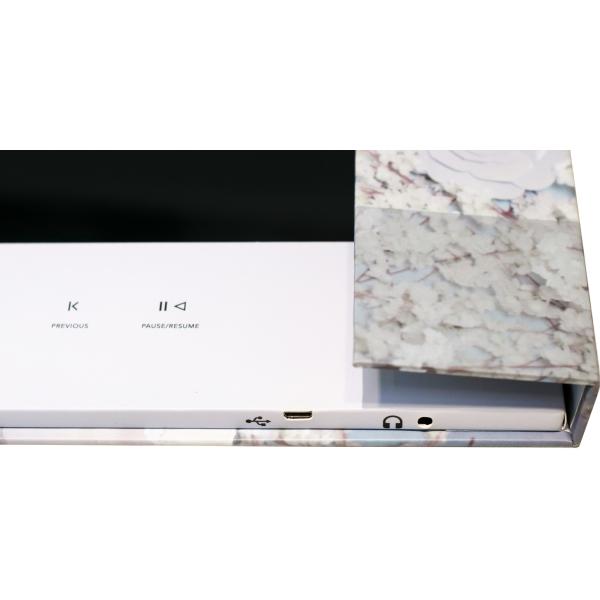 Quality Paper Craft LCD Screen Invitation Card , 10.1 Inch 128MB Video In Print Brochure for sale
