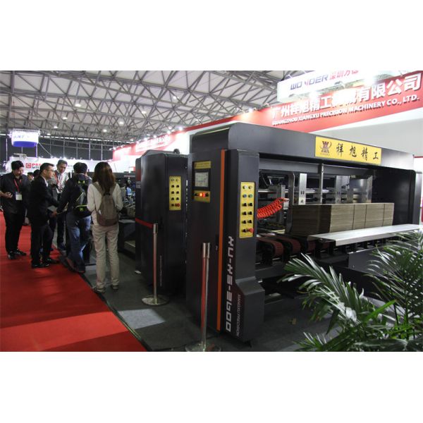 Quality Powerful Carton Automatic Folding Gluing Machine For Single And Dual Stitching for sale