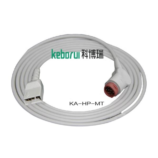Quality Patient Monitor 12 Pin  IBP Cable To Merit Transducer for sale