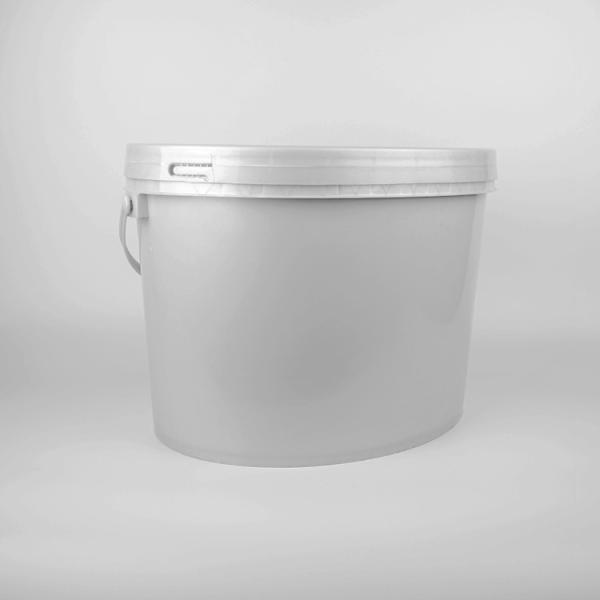 Quality FDA Approval 20 Liter Food Grade PP Oval Plastic Bucket For Paint for sale