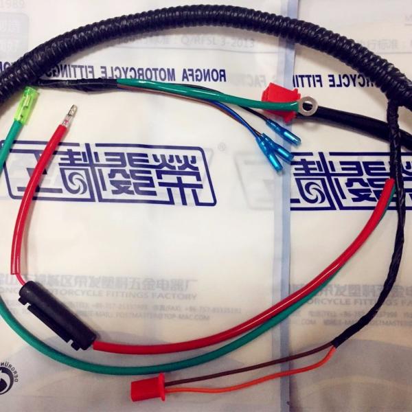 Quality BAJAJ BOXER Motorcycle Electric Cables Harness Wires for Optimal Performance for sale