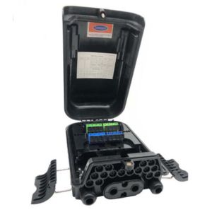Quality Outdoor Fiber Termination Box 4 Inlet 16 Outlet 16 Core SC FTTH FTTX IP65 for sale