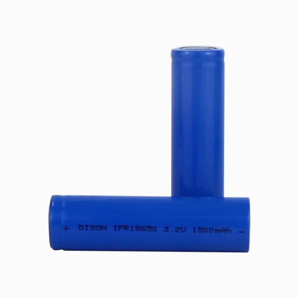 Quality IFR18650 3.2v 1400mAh LiFePO4 Battery Cell And PTC Protection for sale