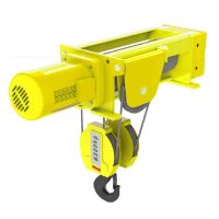 Quality 4/1 Rope Reeving Foot Mounted Hoist For Wire Rope , Wire Rope Crane Hoist for sale