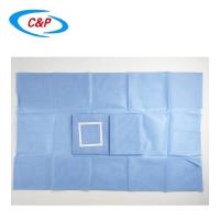 Quality Spunlace Nonwoven Dental Surgical Drapes Covers Pack Kits Lightweight for sale