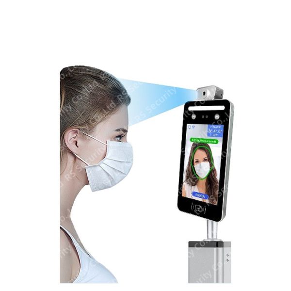 Quality FCC Temperature Measurement Face Recognition Terminal With Infrared Thermal for sale