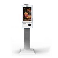 Quality Cateen Food Pos Check Out Kiosk Touch Screen Self Service Ordering Kiosk With for sale