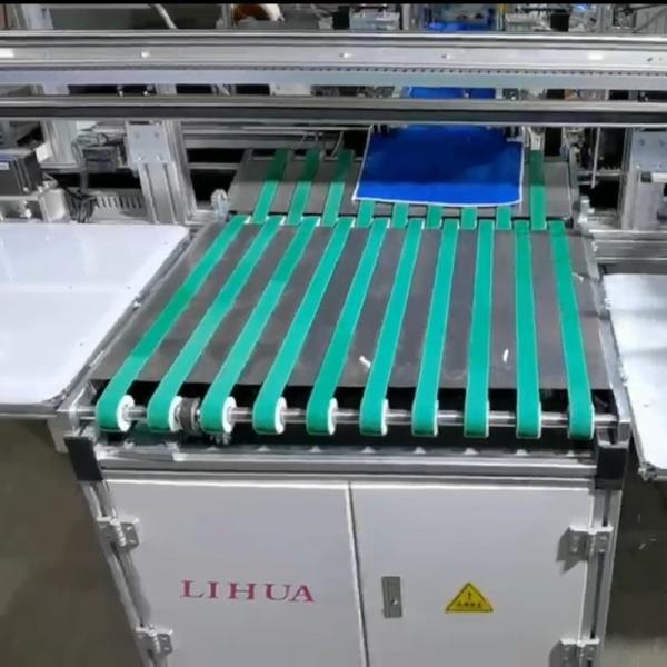 Quality 1600KG Lihua Automatic Microfiber Towel Production Equipment Cutting-Edge for sale